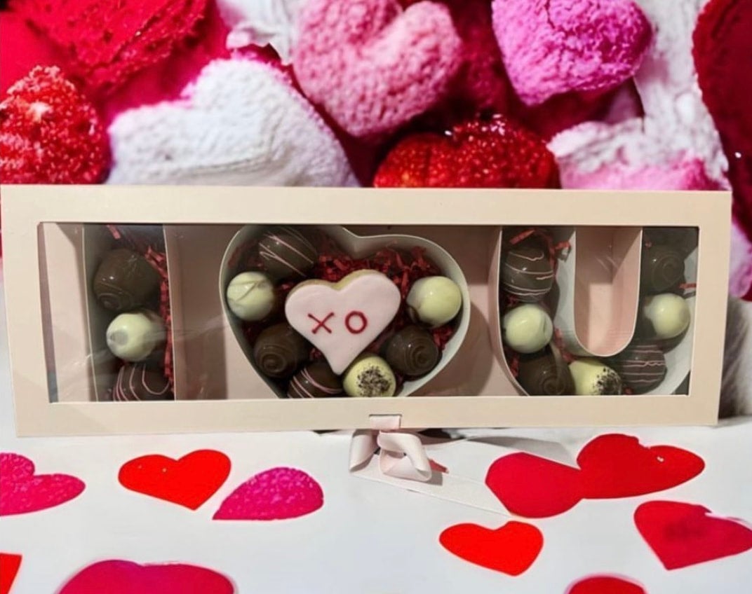 Gourmet Chocolate Truffles Love Box | Justdelightfull
