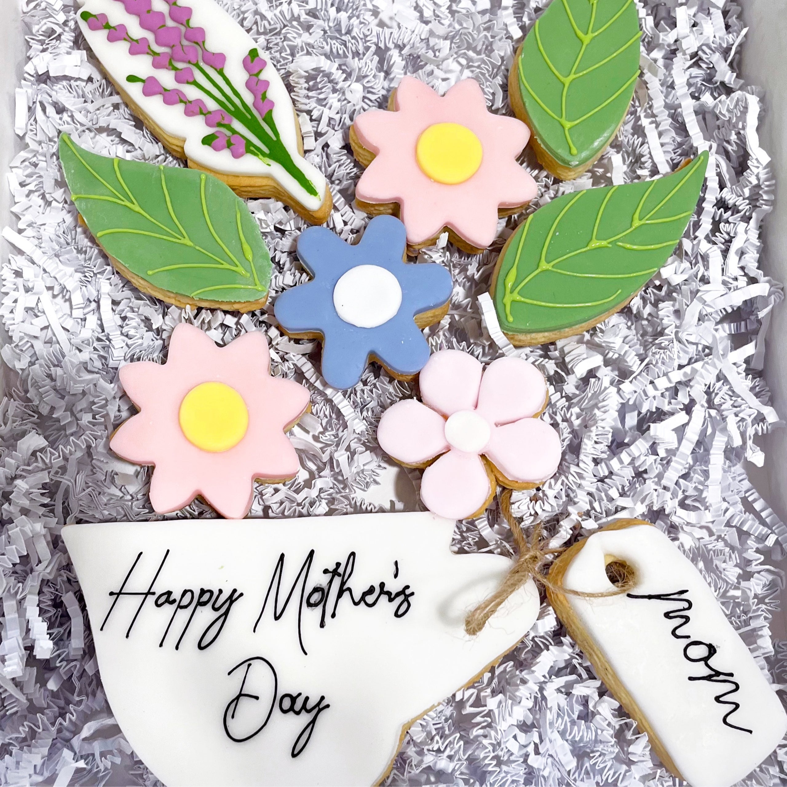 Sugar cookie Tea flower set | Justdelightfull